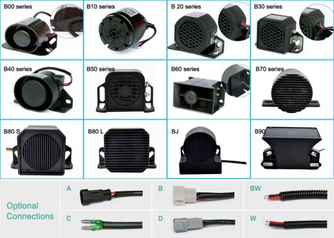 Beep Sound White Noise Beeper Real Speech 12 And 24 V Dual Voltage